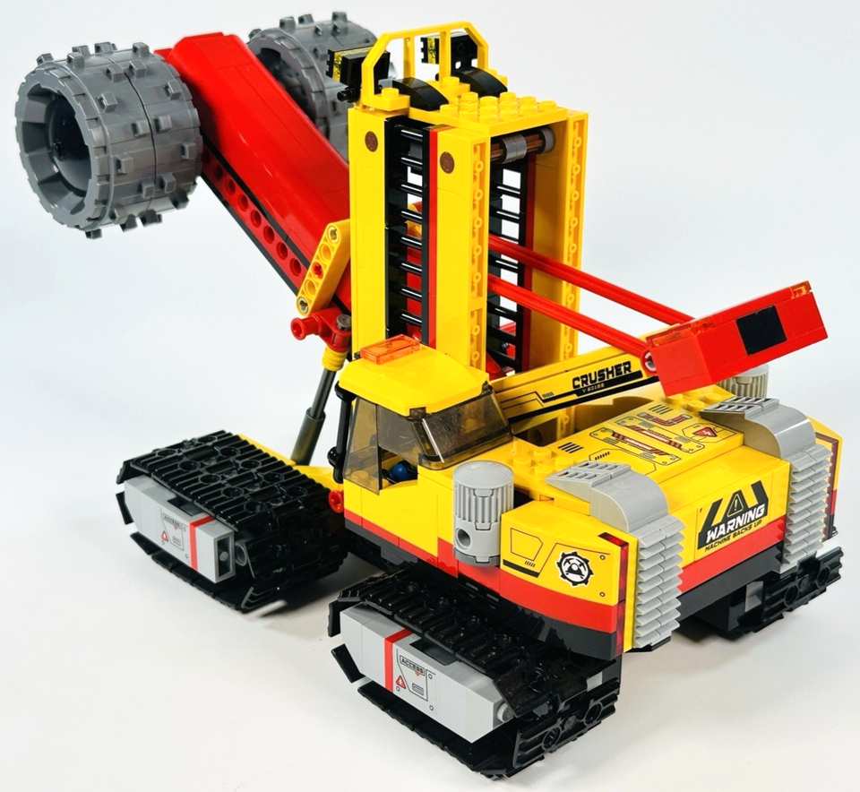 LEGO 2018 City 60188 Mining Experts Site Set Built Excavator Vehicle ...