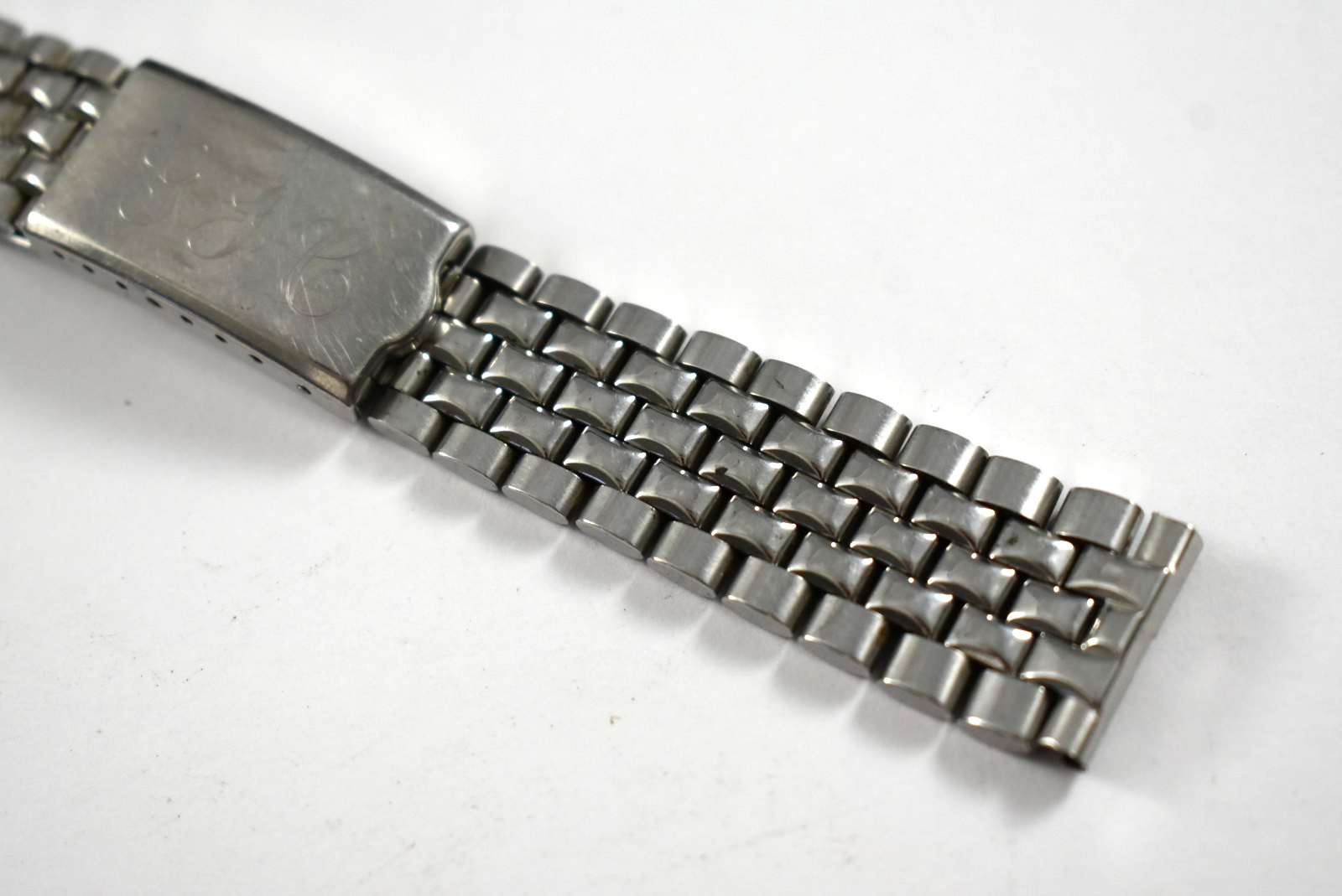 Vintage JB Champion Brick Links Stainless Steel Wrist Watch Band 17 ...