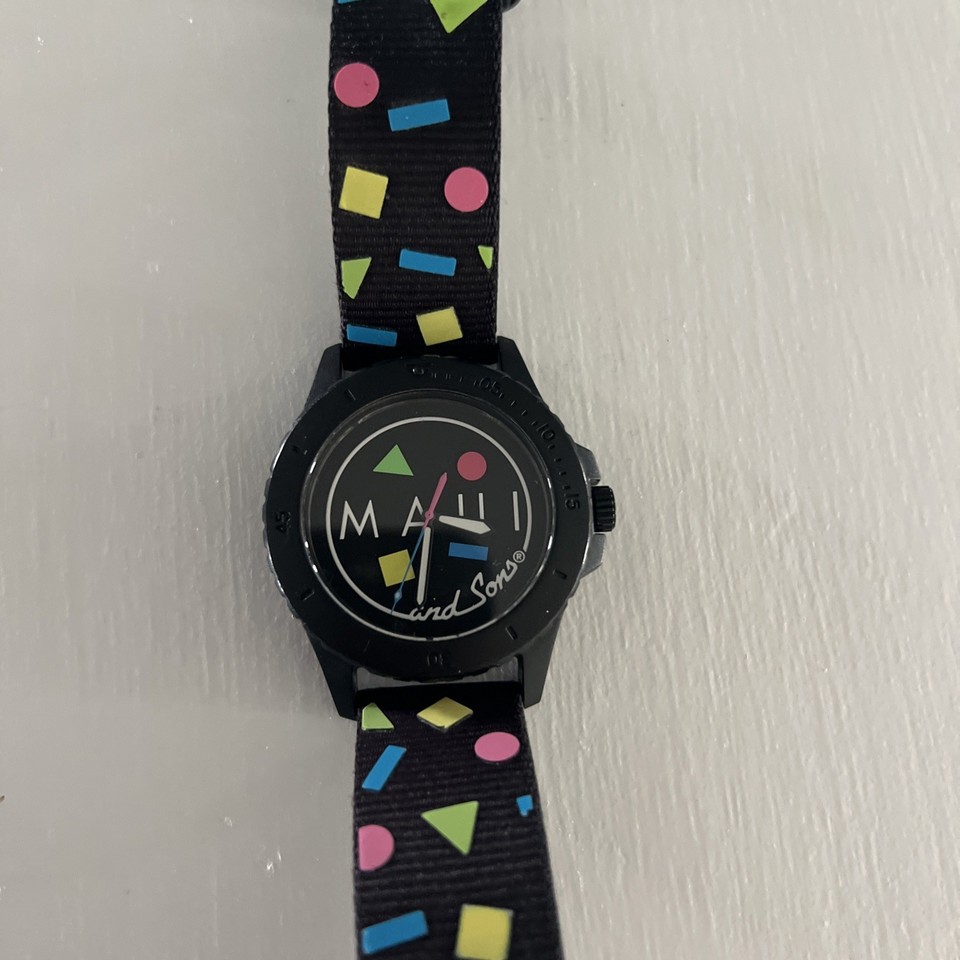 Maui And Sons Fossil Collab Watch Limited Edition, Rare Original Cookie ...