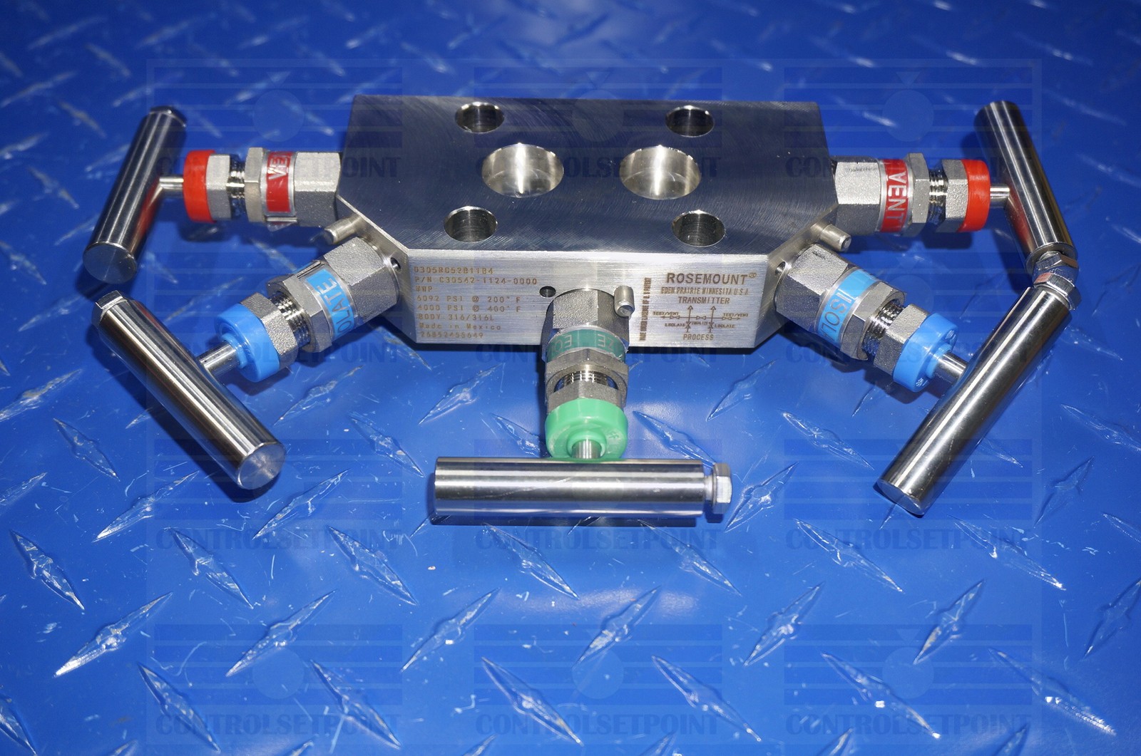 EMERSON MANIFOLD C305421124-0000 5 VALVE MANIFOLD NEW | eBay