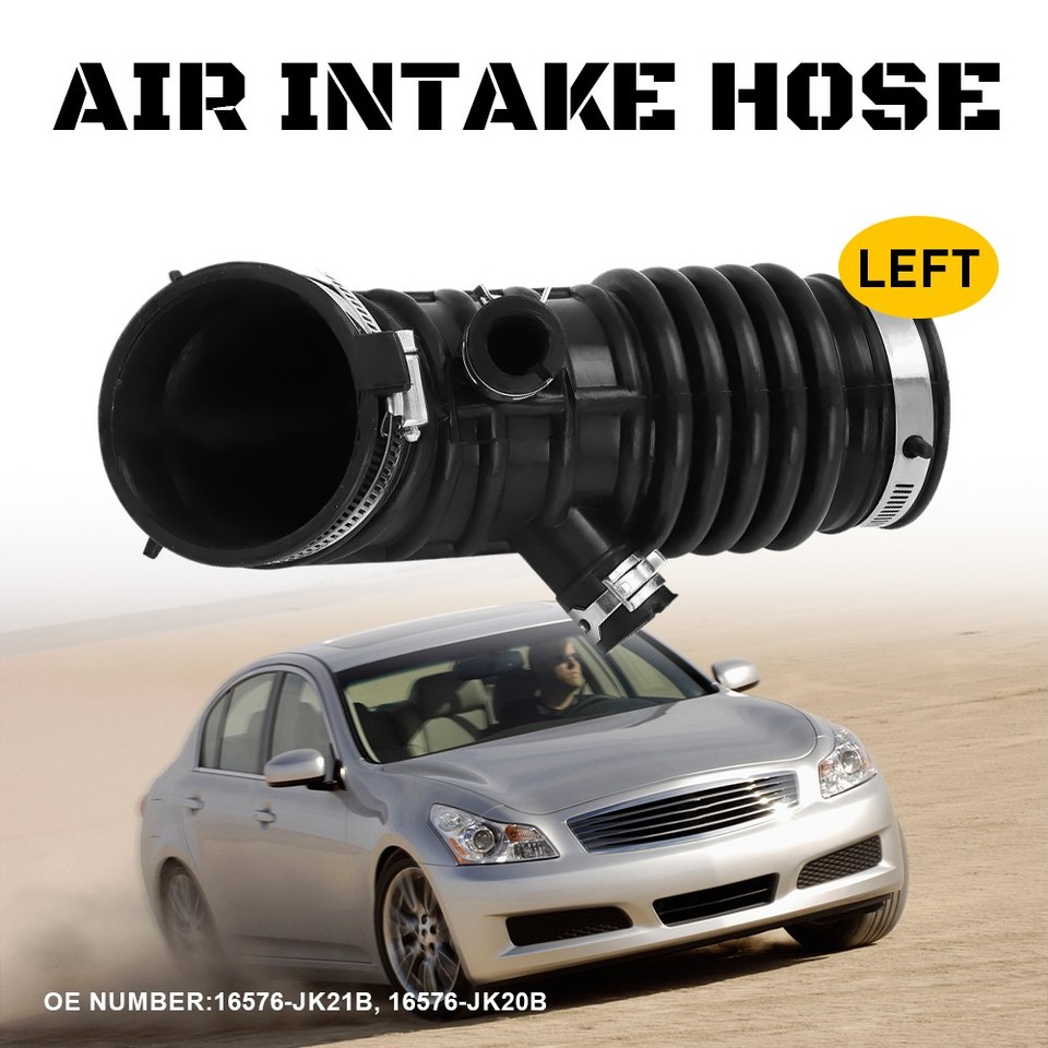 Rear Left Side AIR FILTER BOX INTAKE Hose Duct Tube For Infiniti G35 ...