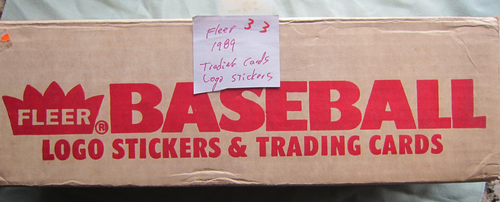 1989 Fleer Baseball Logo Stickers and Trading Cards Set New! NOS | eBay