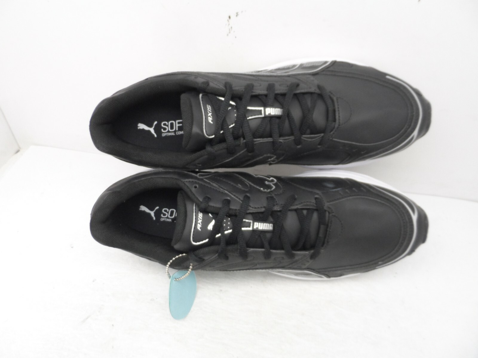 PUMA Men's Axis SL Athletic Casual Running Shoes Black/White Size 13M ...