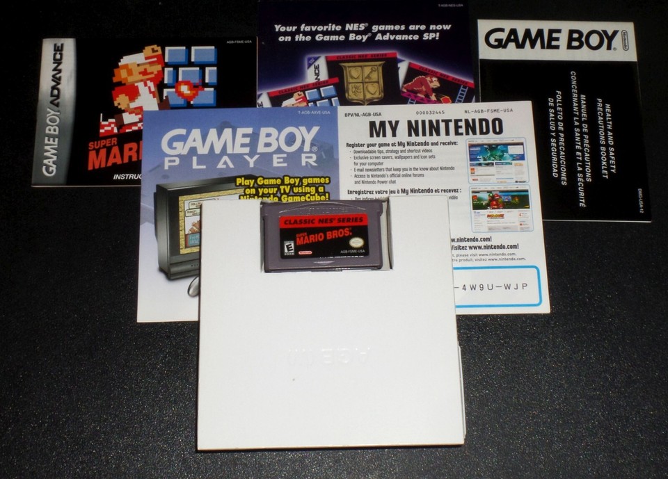 Super Mario Bros (Classic NES Series) GBA CIB 45496734060 | eBay