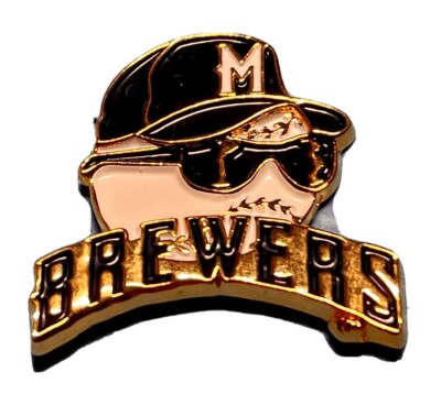MLB Brewers Baseball Pin MLB Brewers Baseball USA only | eBay