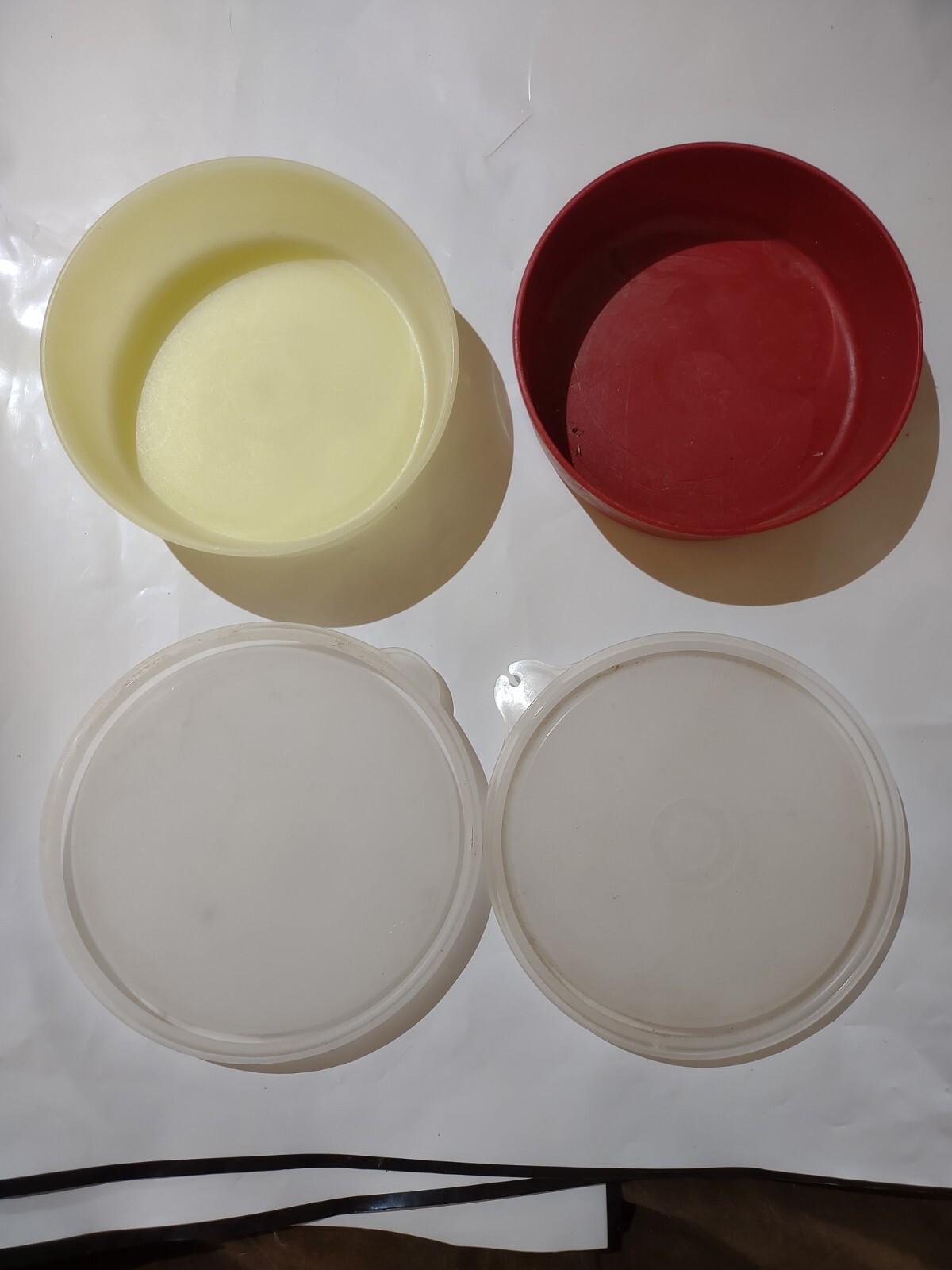 TUPPERWARE #1405 Purple Wonder Bowl - Clear Lid Cereal Bowls Set Of 2 ...