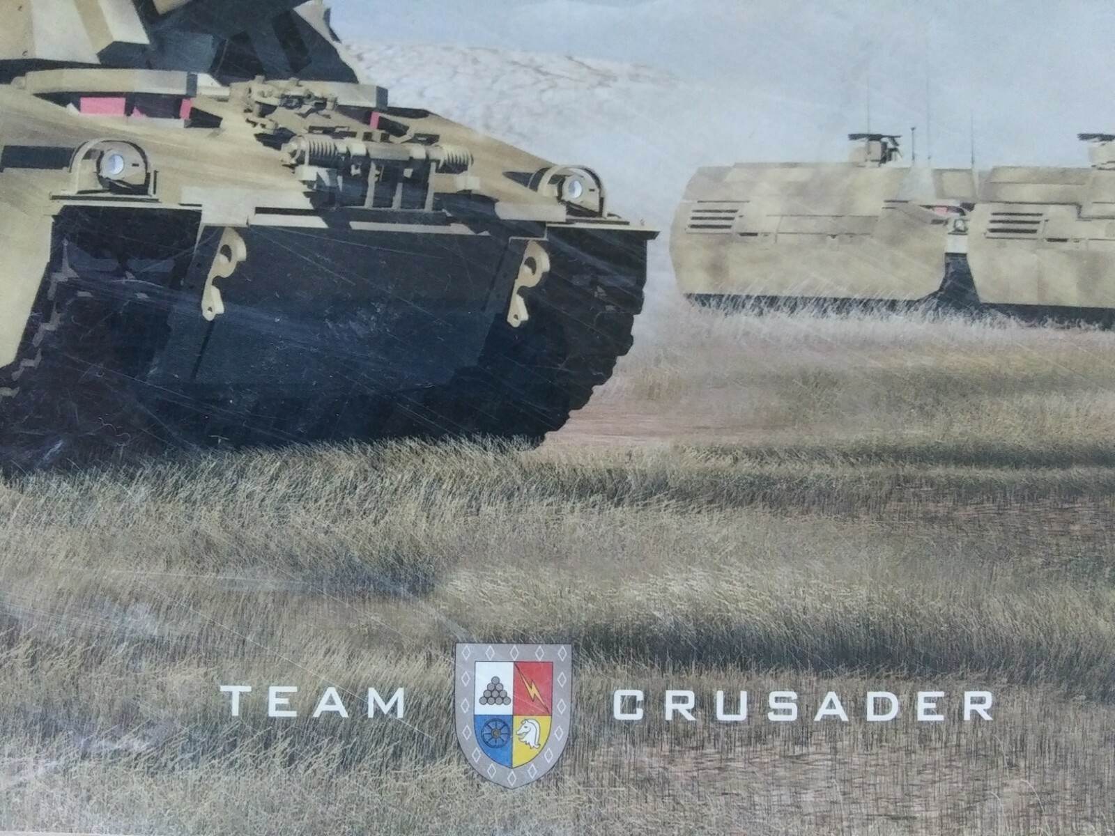 Team Crusader XM2001 Self-Propelled Howitzer Poster Print 11 x 14 | eBay