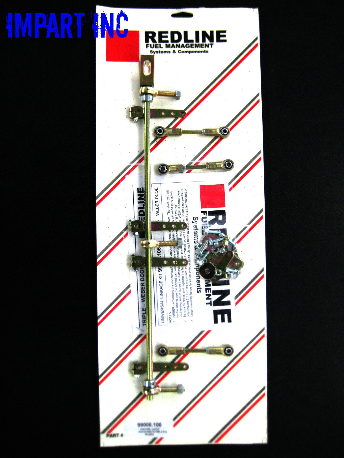 Weber Redline Triple Carb 40 / 42 / 45 DCOE Cross Bar Universal Linkage ...