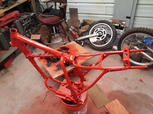 Honda R119 Flash Red Spray Paint Dirt Bike ColorRite Single Stage ...