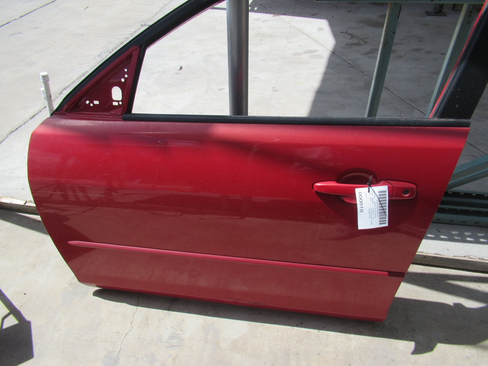 2004 - 2009 MAZDA 3 Front Door Skin Shell Panel Driver Left Red Paint ...