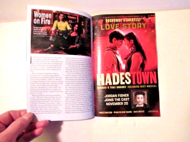 2023 PLAYBILL Back to the Future November Broadway,NYC-Roger Bart,Casey ...