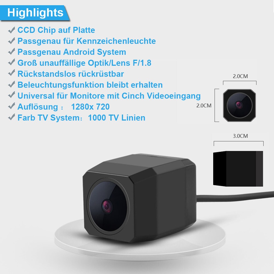 Rückfahrkamera für Mercedes-Benz S-Klasse Coupe C217 AMG S63 ...