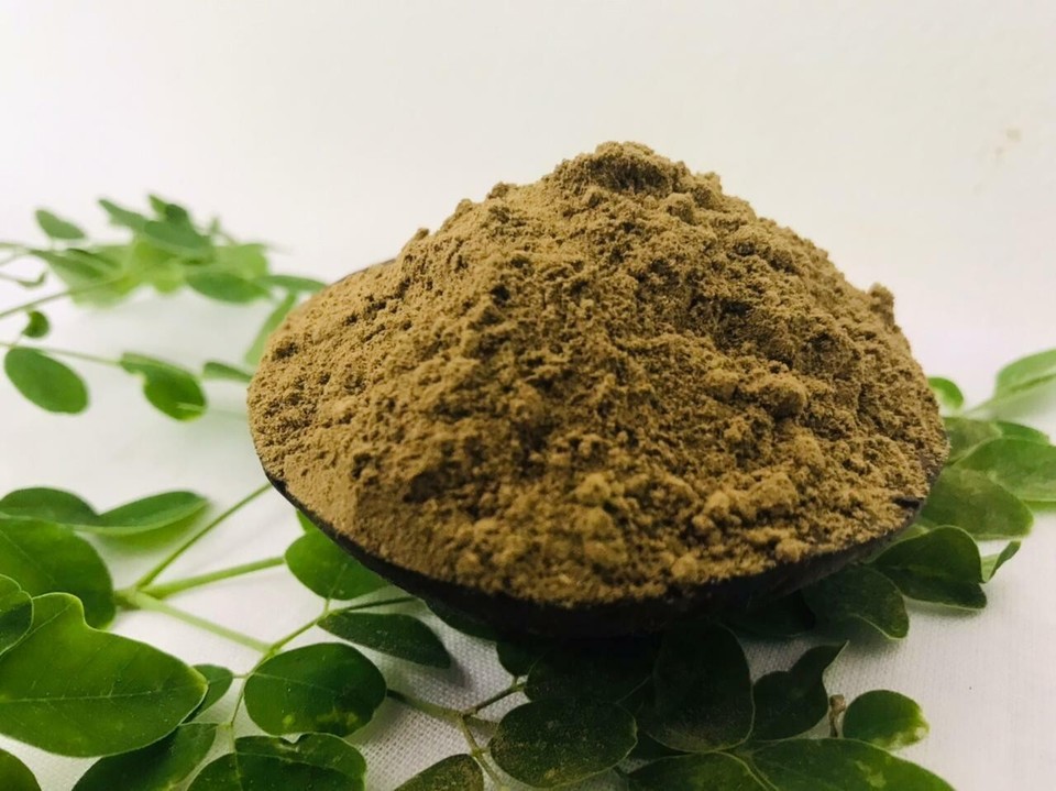 Organic Naturally Air Dried Ground Moringa Leaves-Pure Ceylon Herbal ...
