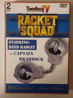 Racket Squad - Reed Hadley - 1950s TV - 10 Episode DVD Set | eBay