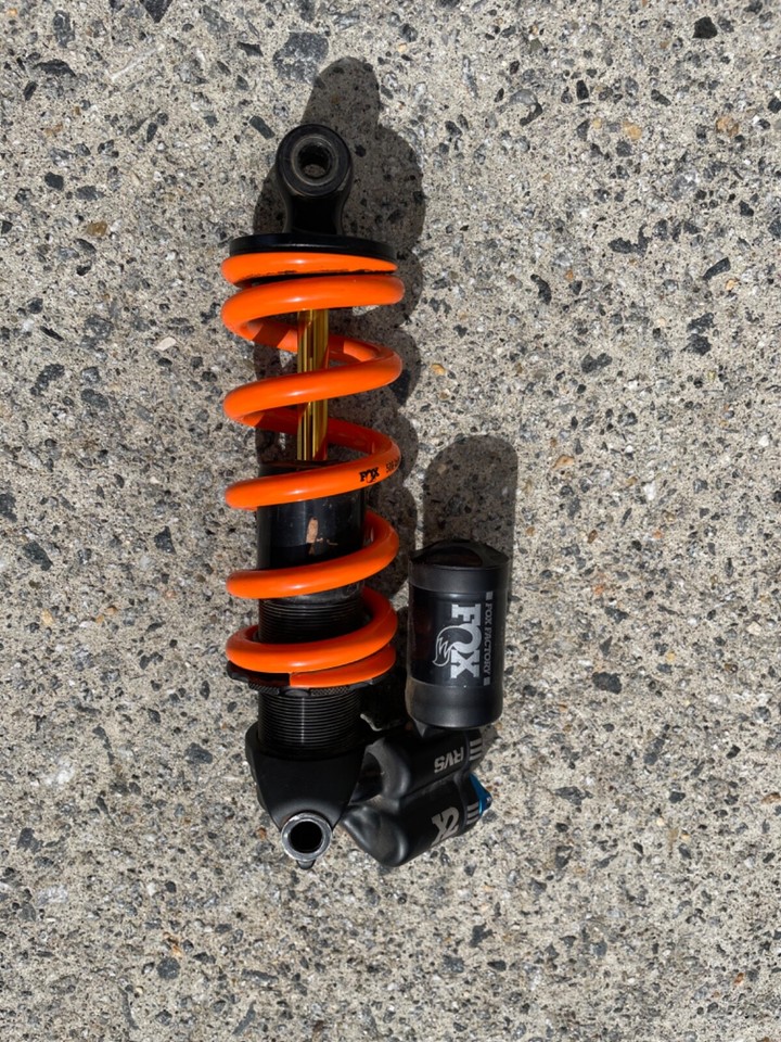 Fox Factory DHX2 Coil Shock 185x55 Trunnion | eBay