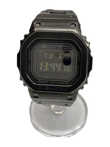 CASIO G-SHOCK Solar Digital Black Resin Watch Excellent JAPAN | eBay