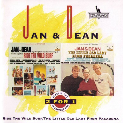 Jan & Dean - Ride The Wild Surf / The Little Old Lady From Pasadena (CD ...