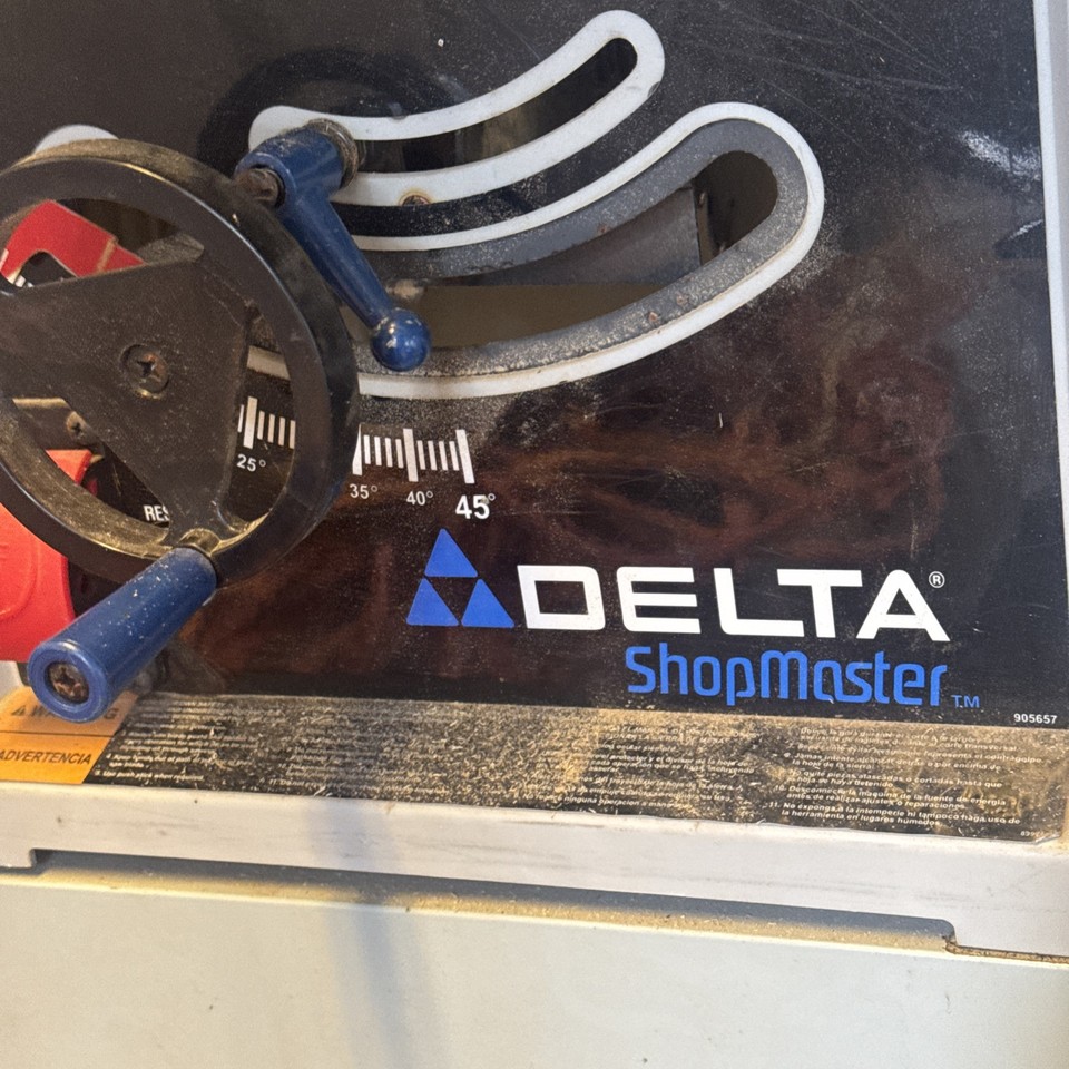 DELTA shopmaster Table Saw | eBay