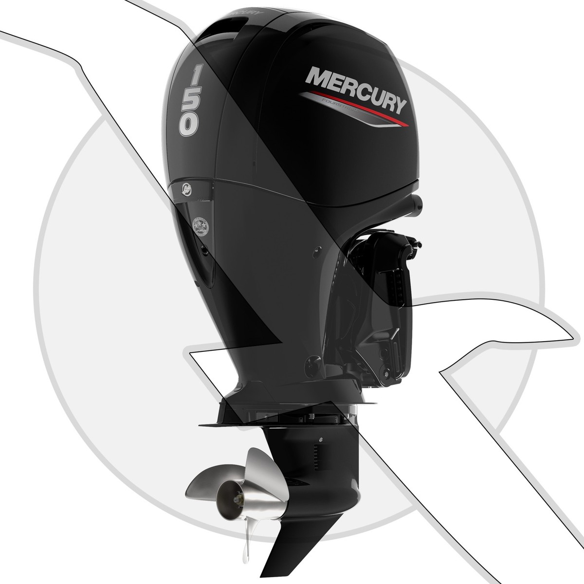 Mercury 150 Outboard Motor Mercury Marine 150L Pro XS | Boat Engines