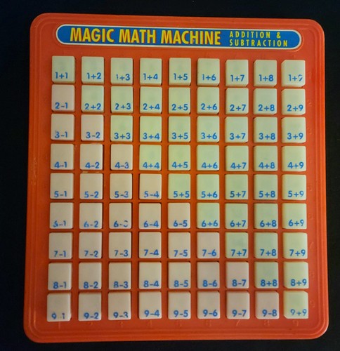 Vintage 1988 Magic Math Machine Multiplication Lanard Toys Ltd | eBay