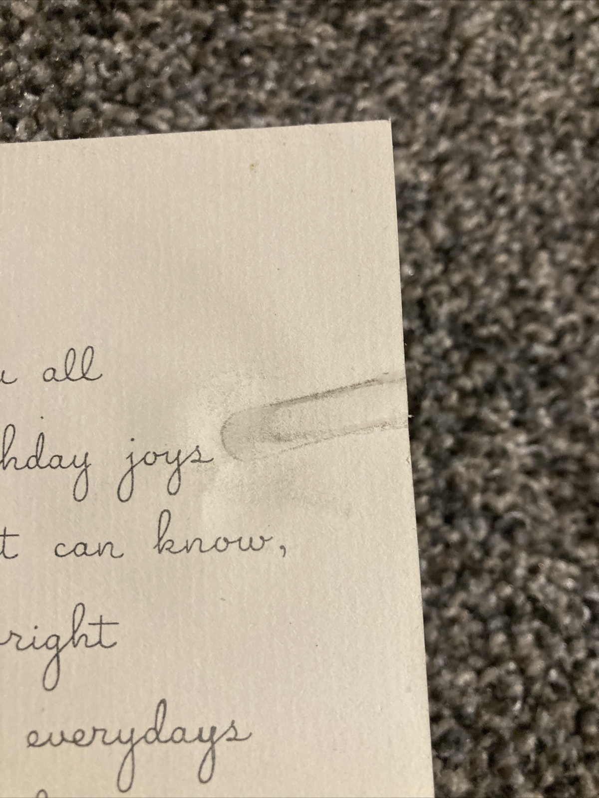 Vtg Rust Craft Birthday Greeting Card Ladies With Flowers | eBay