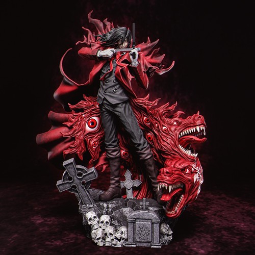 Alucard (1) Unpainted 1/12 resin model kit and base ca3d | eBay