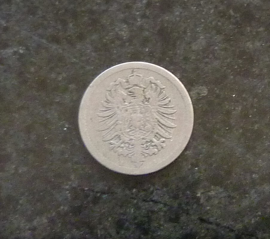 AN AUTHENTIC 1876 GERMANY 10 PFENNIG DEUTSCHES REICH coin | eBay