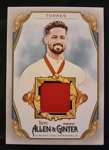 2022 Topps Allen & Ginter Game Used Memorabilia Ariel Torres Relic Card ...