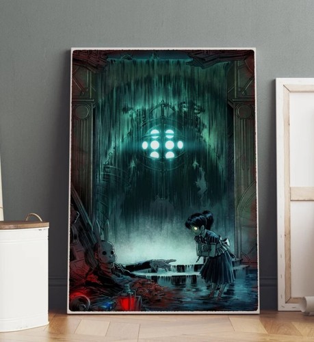 BioShock Poster, Rapture & Columbia Wall Art, Premium Print, Game Fan ...