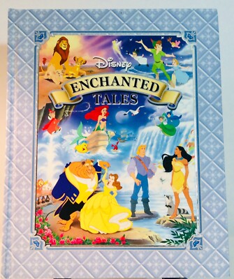 Disney “ENCHANTED TALES” HARDCOVER Book - 8 Classics, perfect Bedtime ...