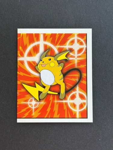 Pokemon Stickers - Merlin - Nintendo - Raichu #166 - Series 1 | eBay ...