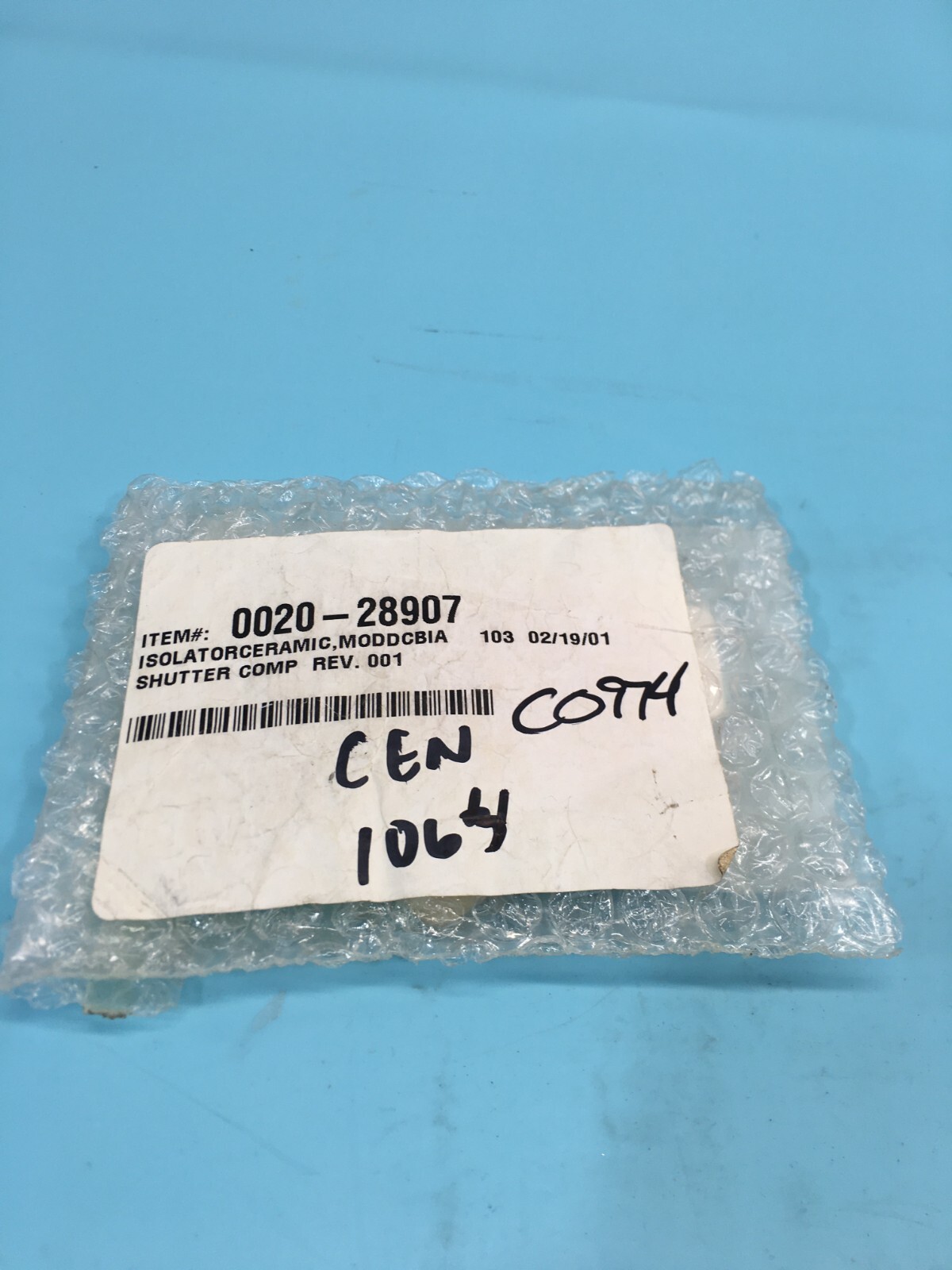 AMAT 0020-28907 ISOLATOR CERAMIC MODDCBIA SHUTTER COMP, 139894 | eBay