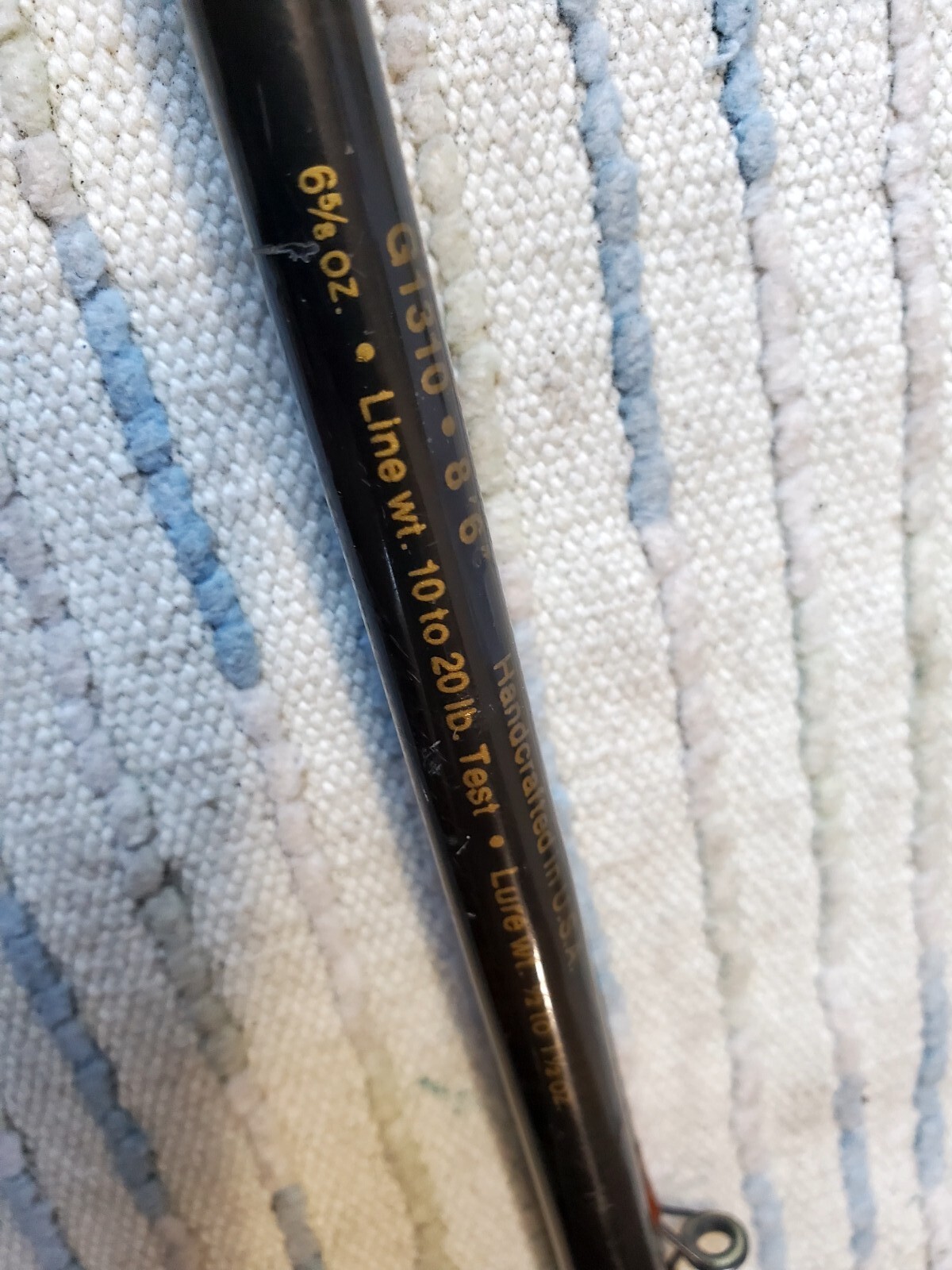 Lamiglas G1310 G1000 Series 2pc 8'6" Medium Heavy 10-20lb casting Rod w ...