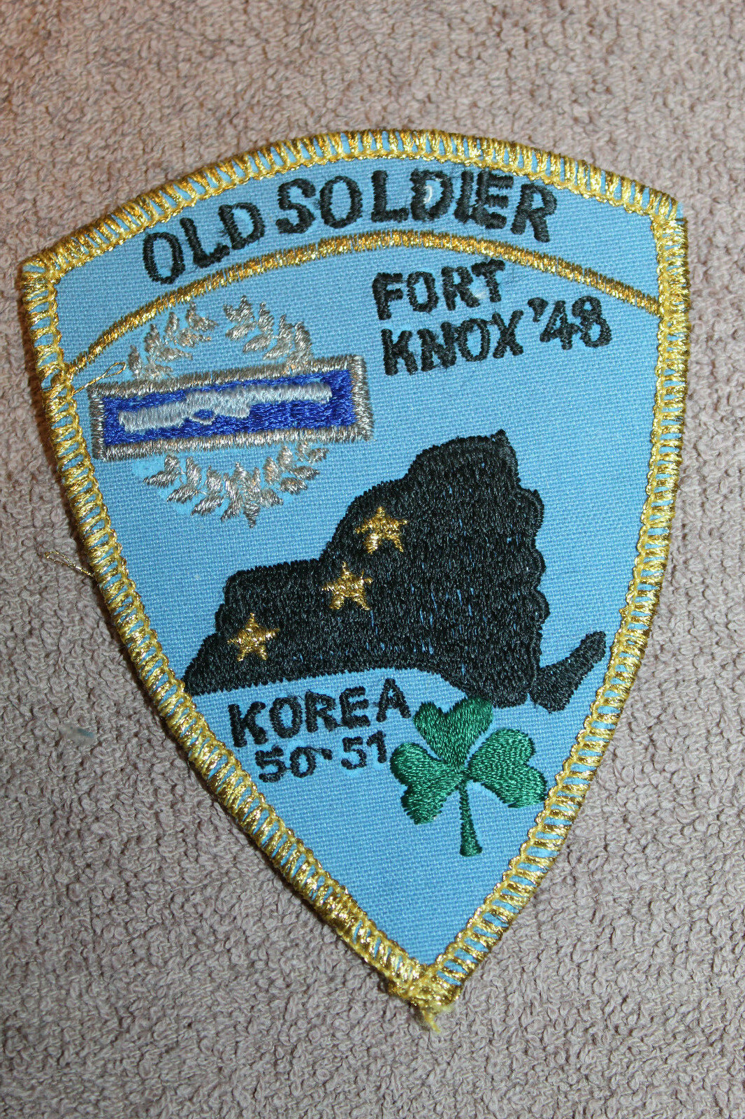Original Korean War U.S. Army "Fort Knox 48" and "Korea 50-51" Service ...
