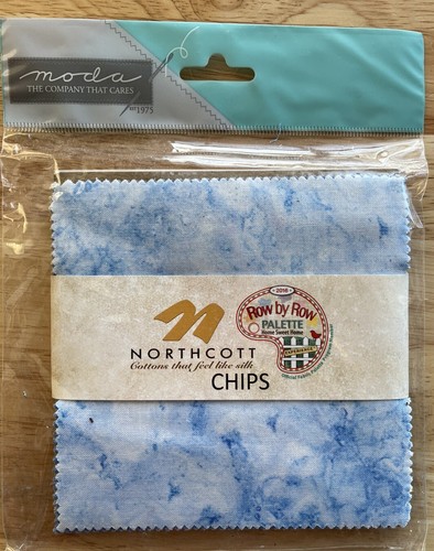 Northcott Chips 20 ~ 5” Fabric Squares Row By Row Home Sweet Home Palette Theme | eBay