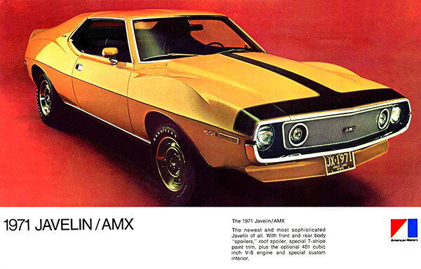 1971 Amc Amx