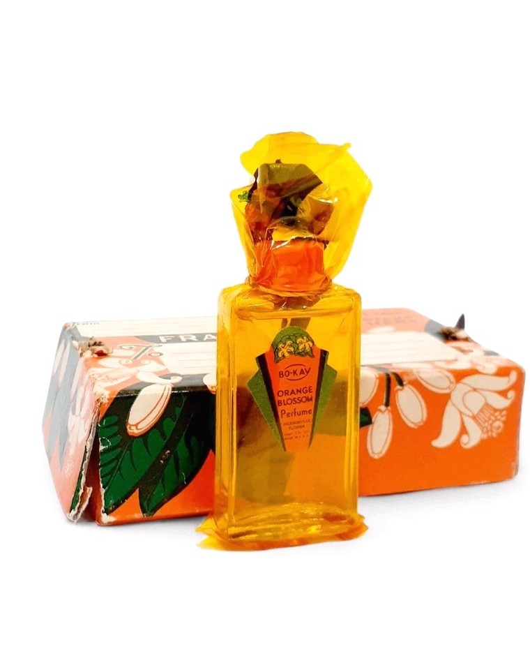 Vintage 1940s Orange Blossom Perfume Bo-Kay Jacksonville Florida ...