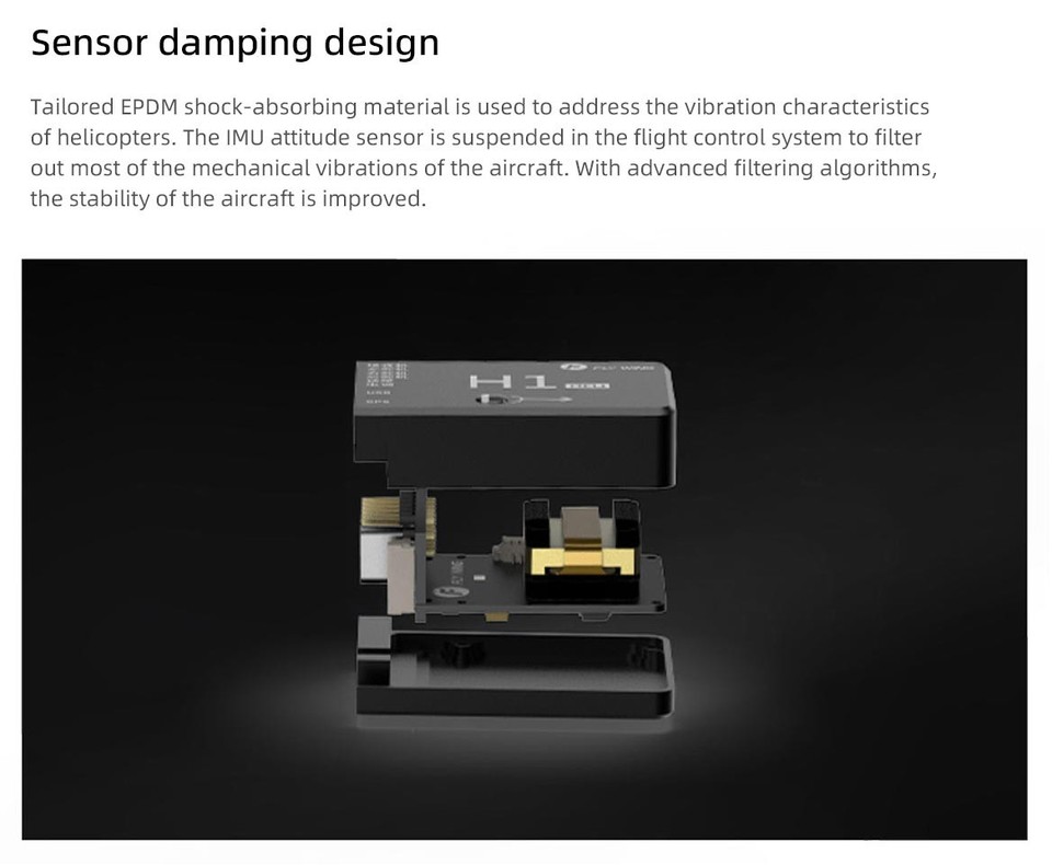 Flywing RTF EC135 450L V3 4 Blades 10CH M10 GPS Module RC Helicopter ...