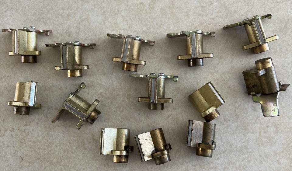 Vintage Post Office Postal USPS Mail PO Box Lock Cylinder NO Keys Lot ...