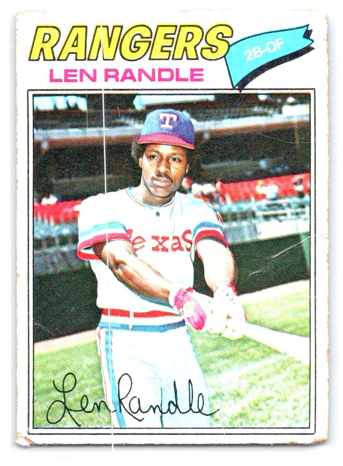 1977 Topps #196 Len Randle | eBay