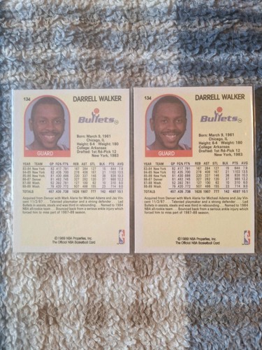 Darrell Walker 1989-90 NBA Hoops - #134 | eBay