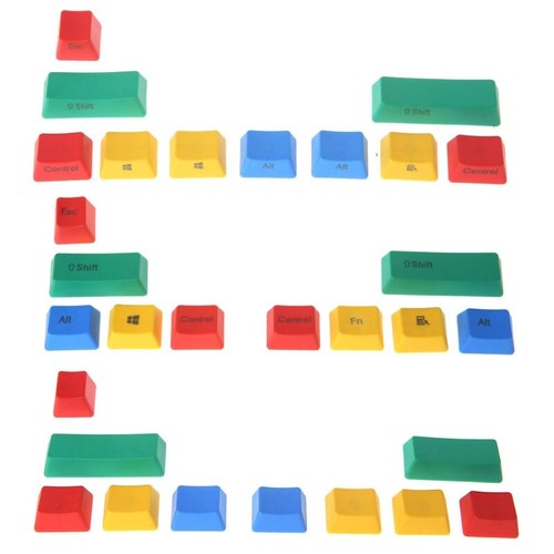 RGBY Keys Mechanical Keyboard for Key Caps Color Matching PBT OEM ...
