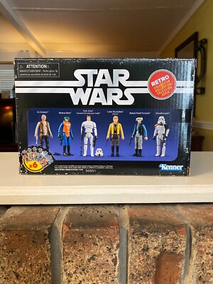 Star Wars Retro Collection 6 Pack A New Hope Wave 3 Target In Hand ...