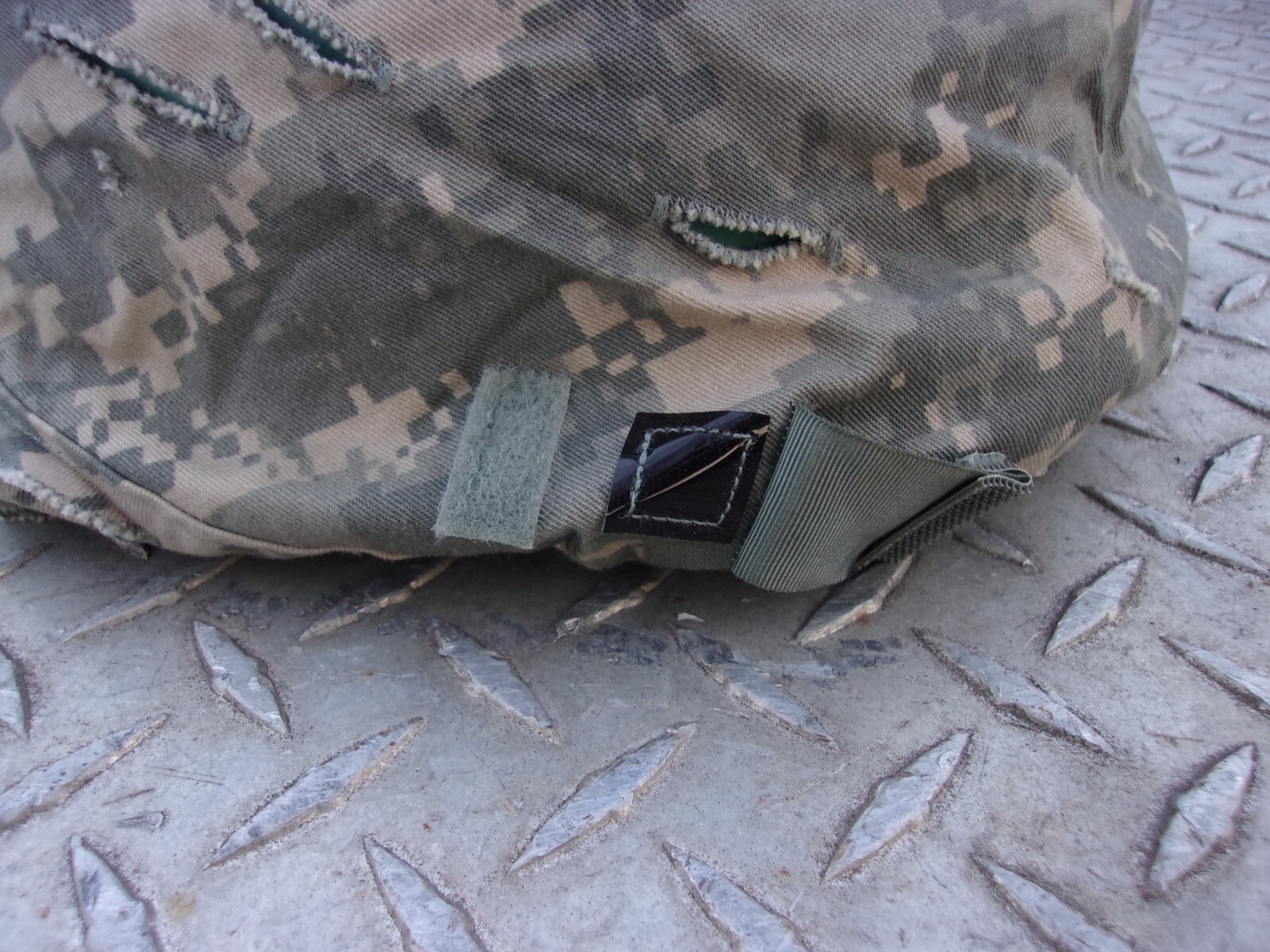 MILITARY SURPLUS ACH ADVANCED COMBAT HELMET COVER LARGE/X-LARGE ACU ...