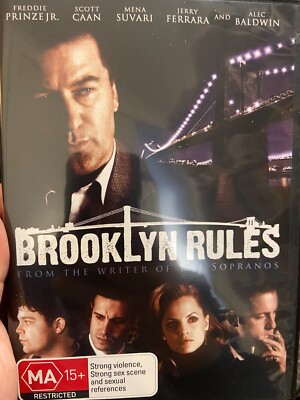 Brooklyn Rules region 4 DVD (2007 Alec Baldwin mafia crime drama movie ...