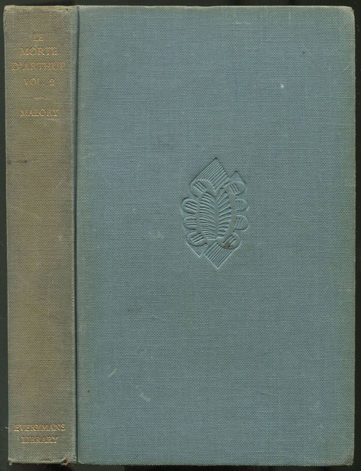Sir Thomas MALORY / Le Morte D'Arthur Volume Two Everyman's Library No ...