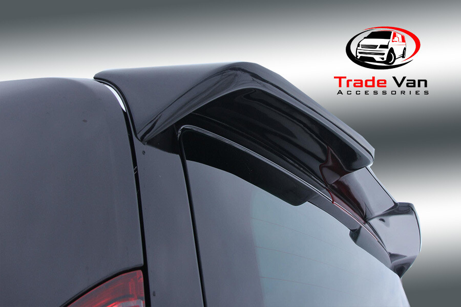 FORD TRANSIT CUSTOM REAR SPOILER TWIN DOOR MOONDUST SILVER TOURNEO 2012 ...