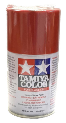 Tamiya 85018 TS-18 Metallic Red Spray Lacquer Paint 100ml Spray Can | eBay
