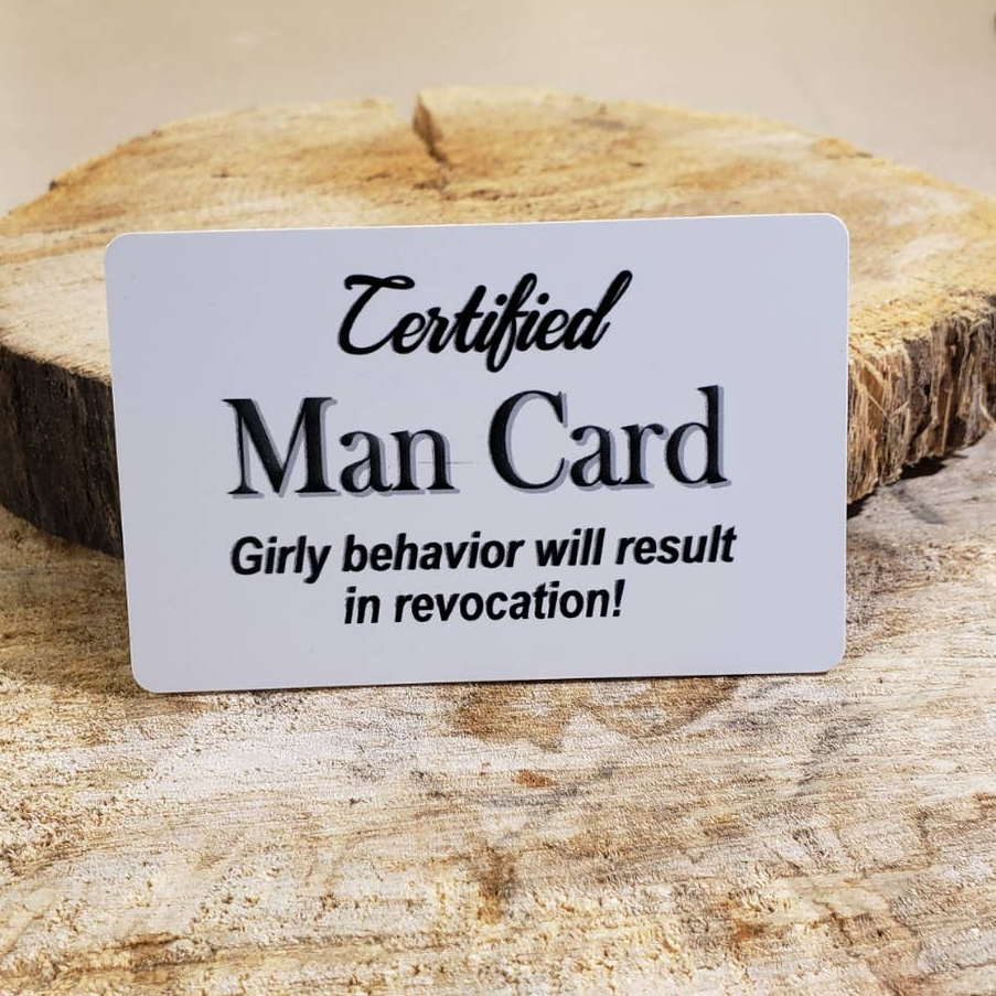 Official Man Card