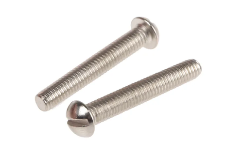 BA A2 Stainless Steel Round Slotted Head Machine Screws 2BA, 4BA, 6BA ...